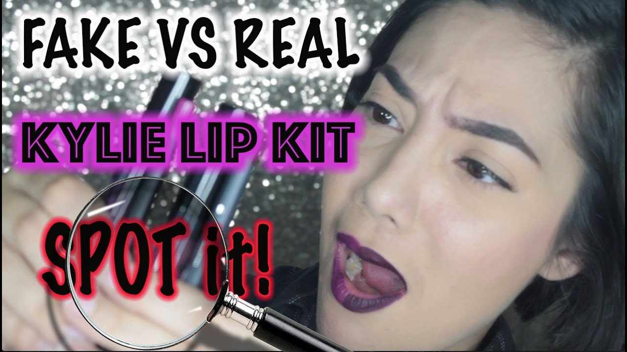 SPOT IT! : Spotting authentic vs. fake Kylie lip kit | oeuvretrends ...