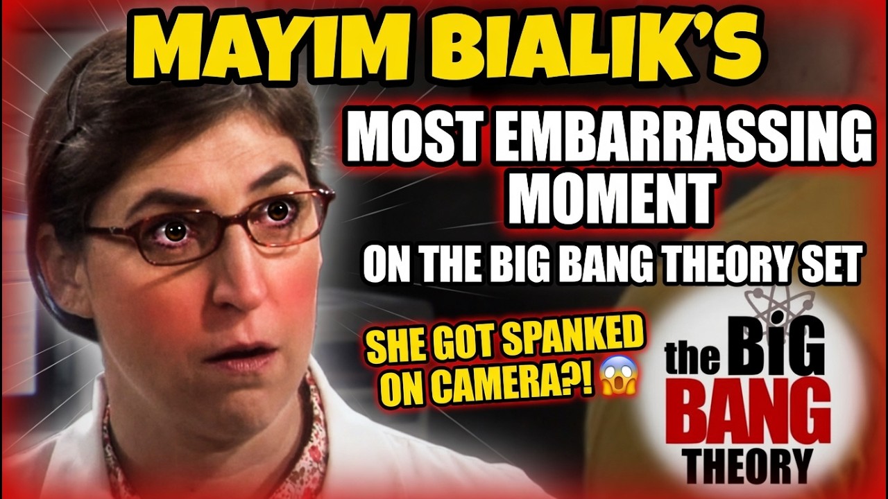Mayim Bialik's MOST EMBARRASSING Moment On The Big Bang Theory Set as ...