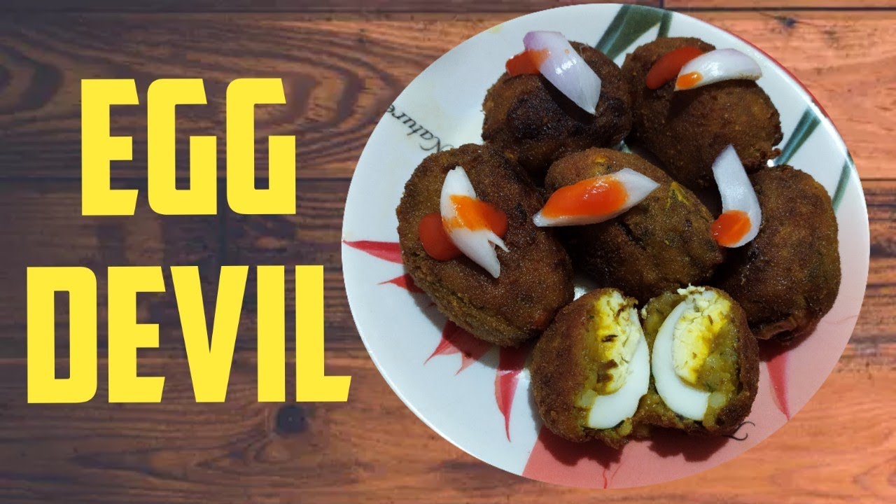 EGG DEVIL.Dimer Chop Recipe.how to make Egg Devil at home in a Simple way.. - YouTube