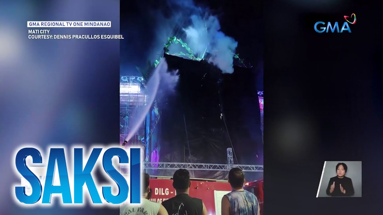 BFP - Sunog sa trapal at bahagi ng stage sa music festival, dahil sa ...