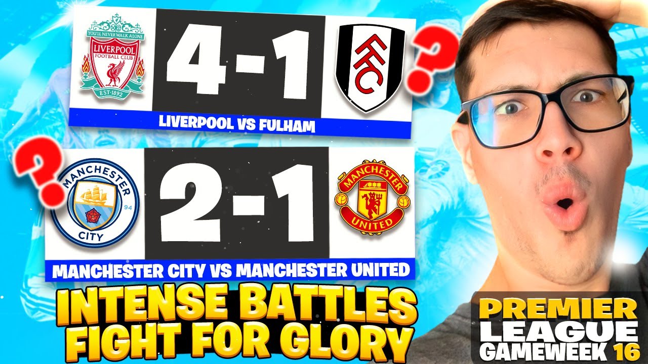Premier League Gameweek 16 Predictions - YouTube