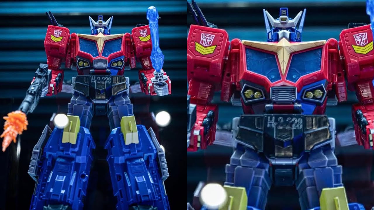 New Transformers Age of Primes Star Convoy action figure on display ...