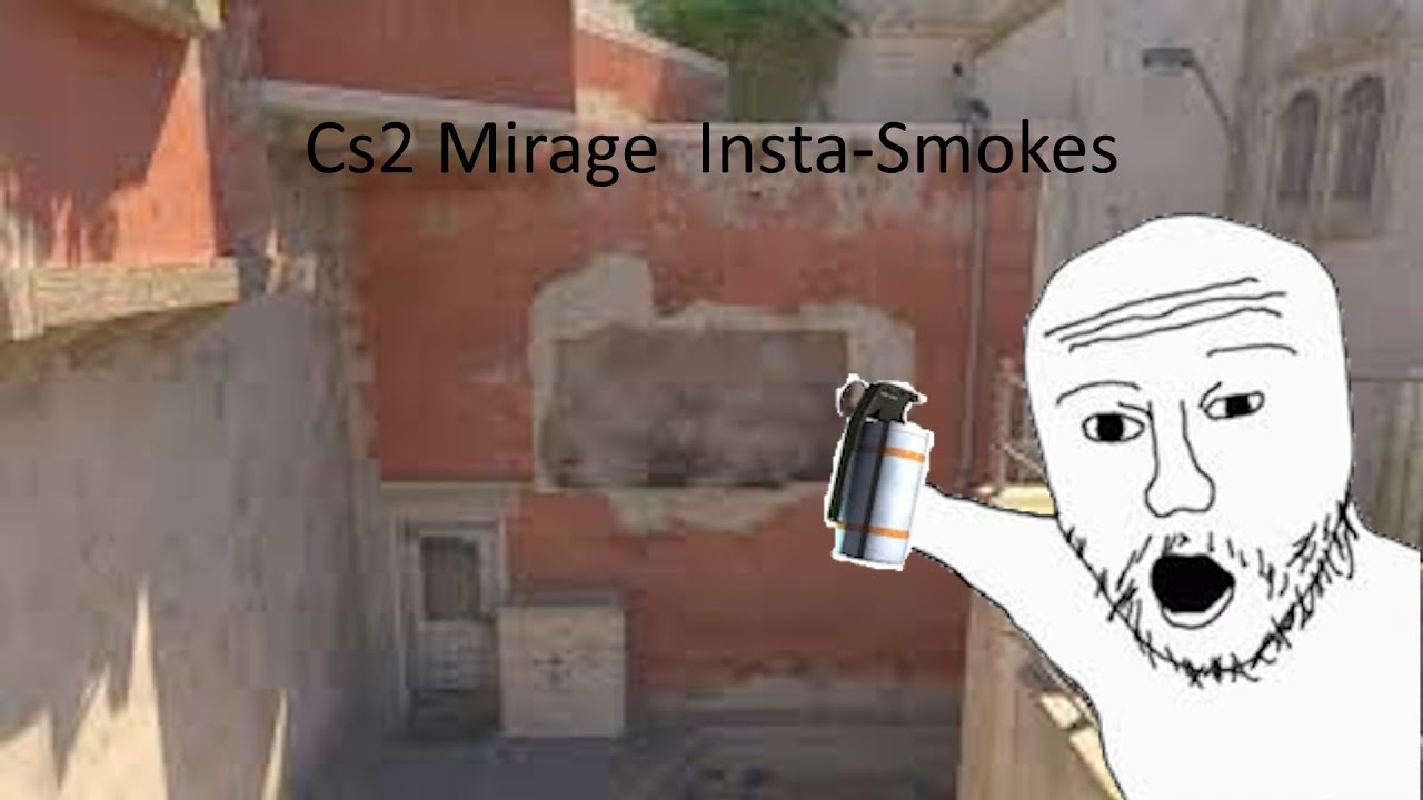 Cs2 Insta-Smoke Mirage-Window - YouTube