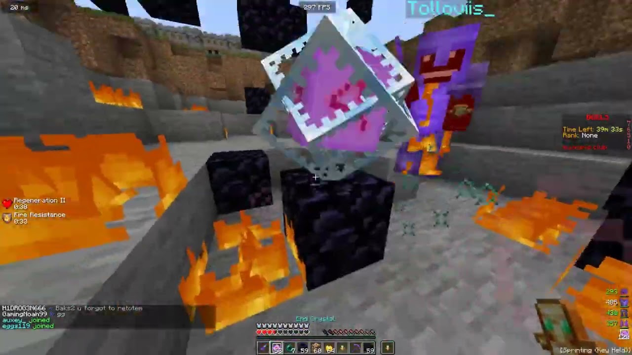 Minecraft Crystal Pvp Montage Youtube
