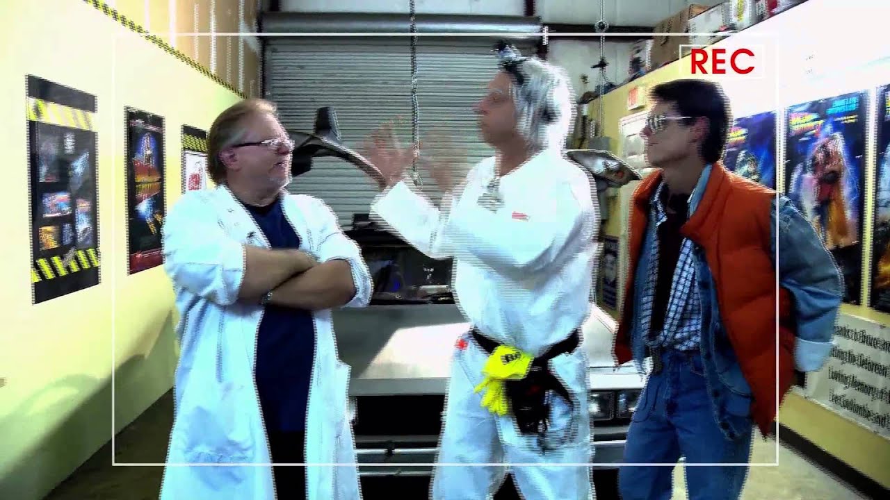 Delorean Time Machine 1955 Lightning Bolt Series - YouTube