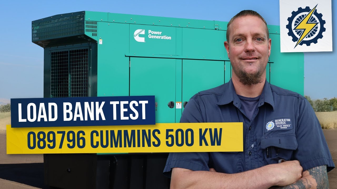 Check out this Cummins 500 kW Load Bank Test! - YouTube