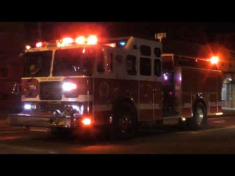 West Reading Fire Department Engine 64 Responding 12/20/19 - YouTube