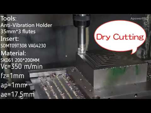 【High Speed Milling】New Release SKD61 Alloy Steel killer - M.C.T ...