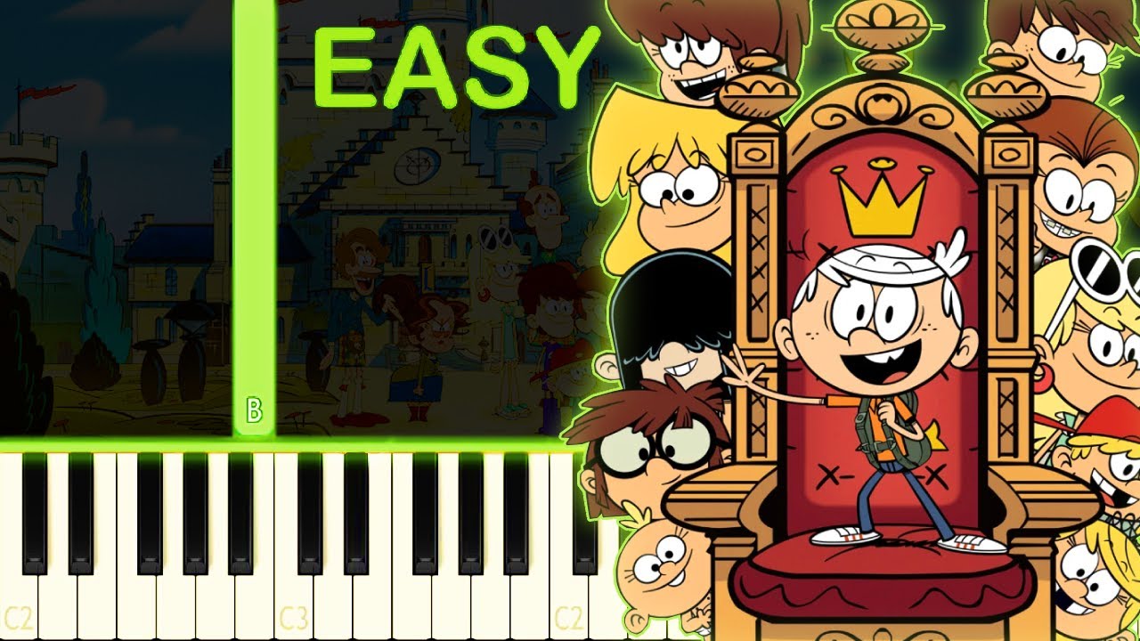 ALL The Loud House Movie Songs On Piano - YouTube