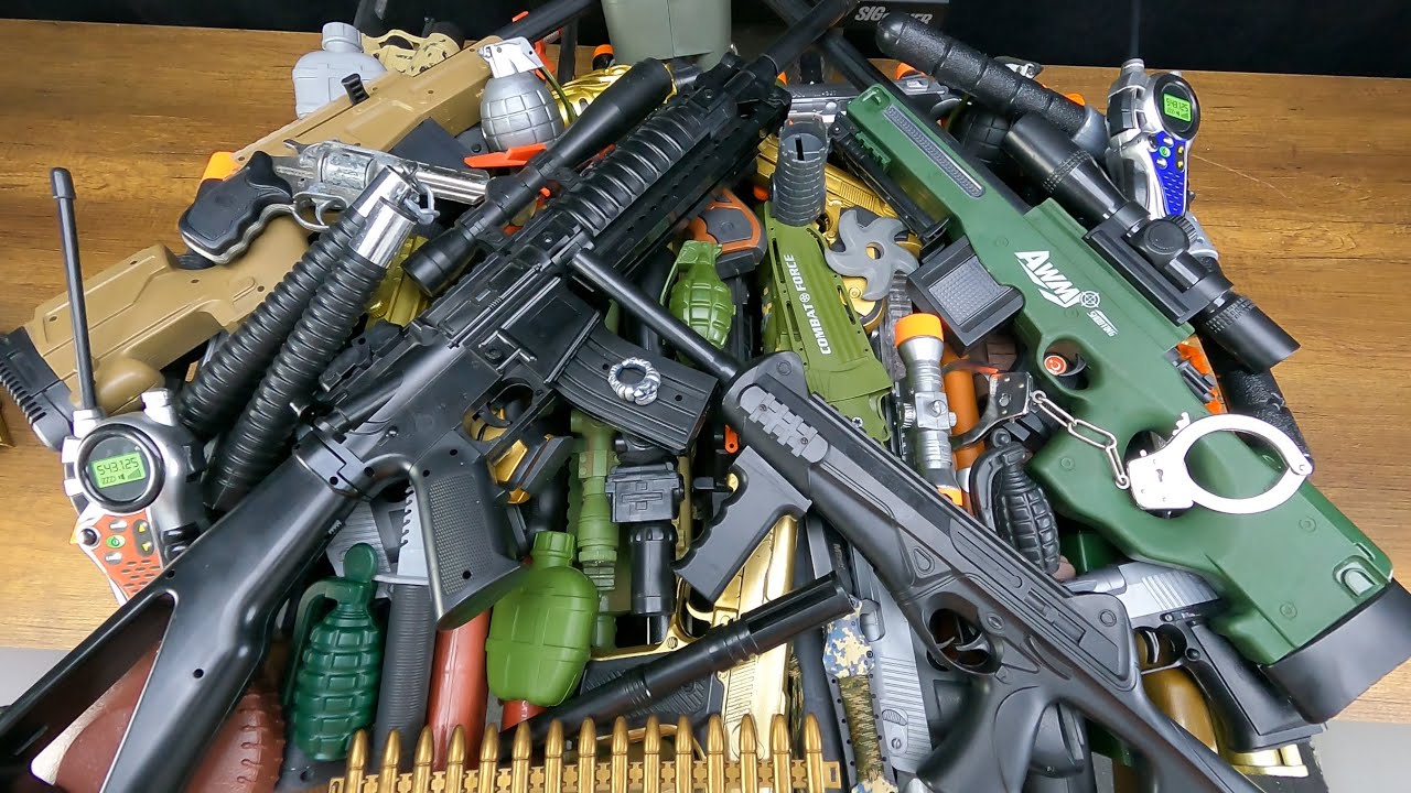 AVM Sniper Rifle, Toy Heavy Machine Gun, Toy Bead Shooting Guns ...