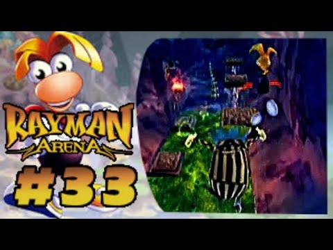 Rayman Arena Walkthrough Gameplay Challenging Dark Rayman in Obstacle ...