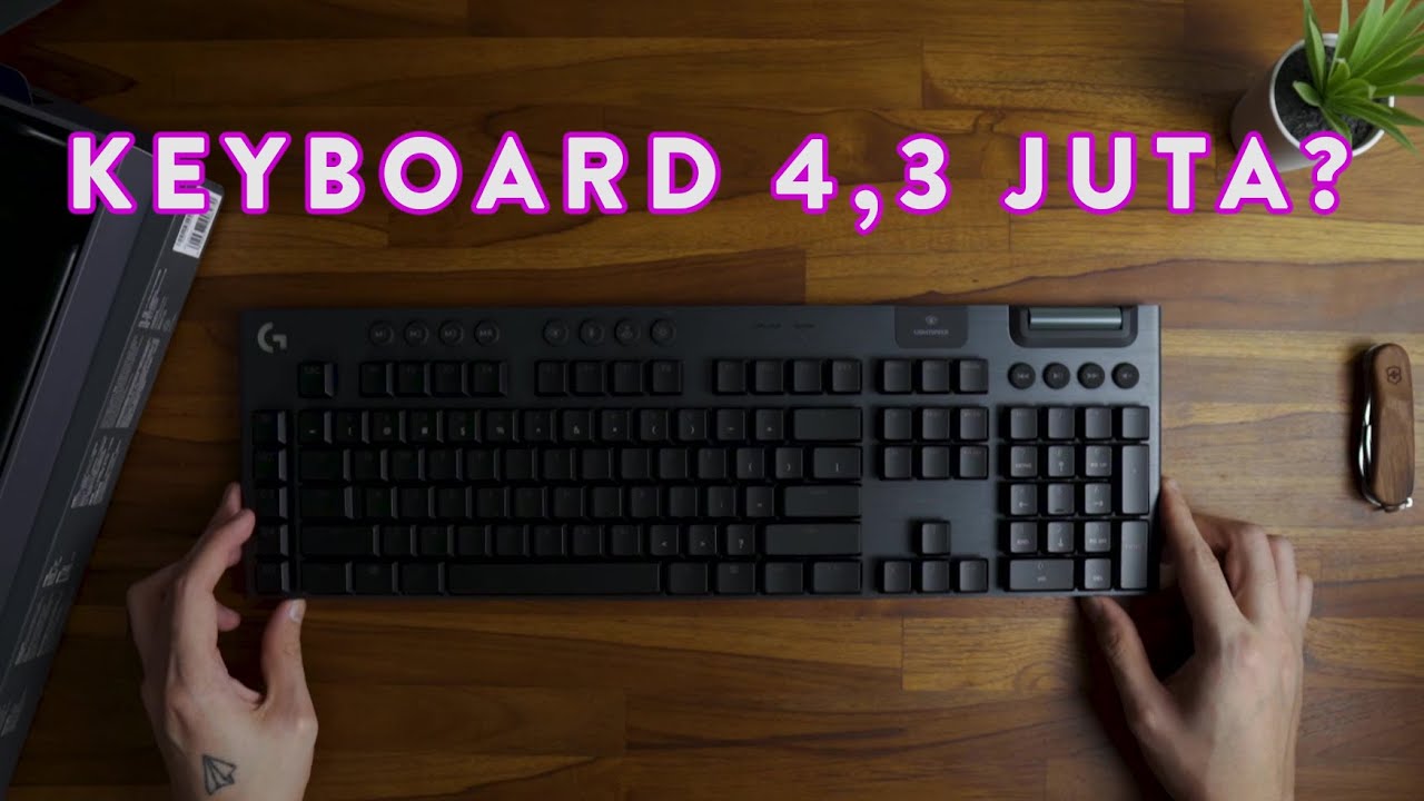Unboxing Keyboard Gaming Termahal Logitech! - Logitech G913 Indonesia ...