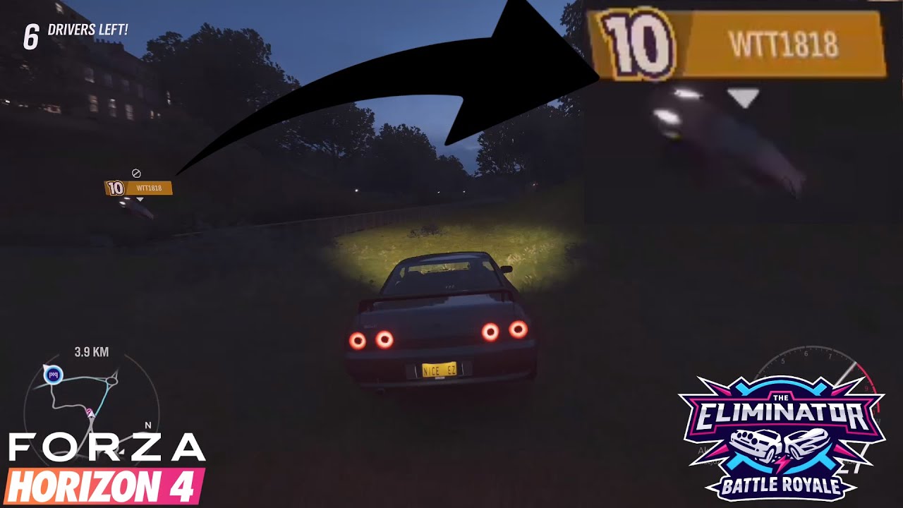 FH4 THE ELIMINATOR - EPIC LEVEL 2 NISSAN GTR WIN IN THE NIGHT!! - YouTube