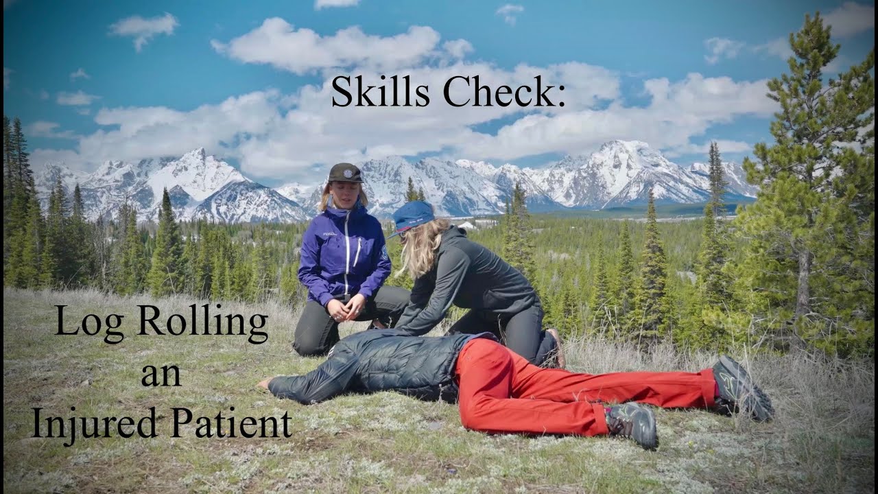 Skills Check - Log Rolling a Patient - YouTube