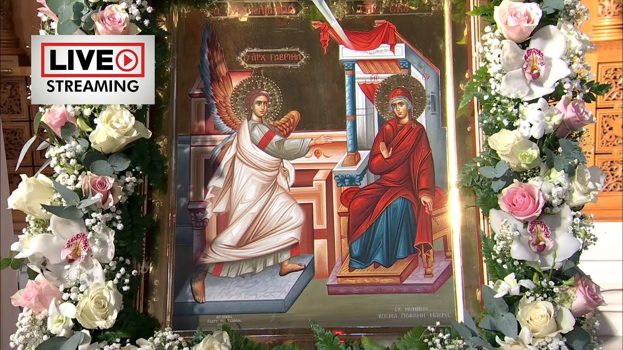 LIVE | Ακολουθία Δ' Χαιρετισμών «Από τον Ιερό Ναό Κοιμήσεως της ...