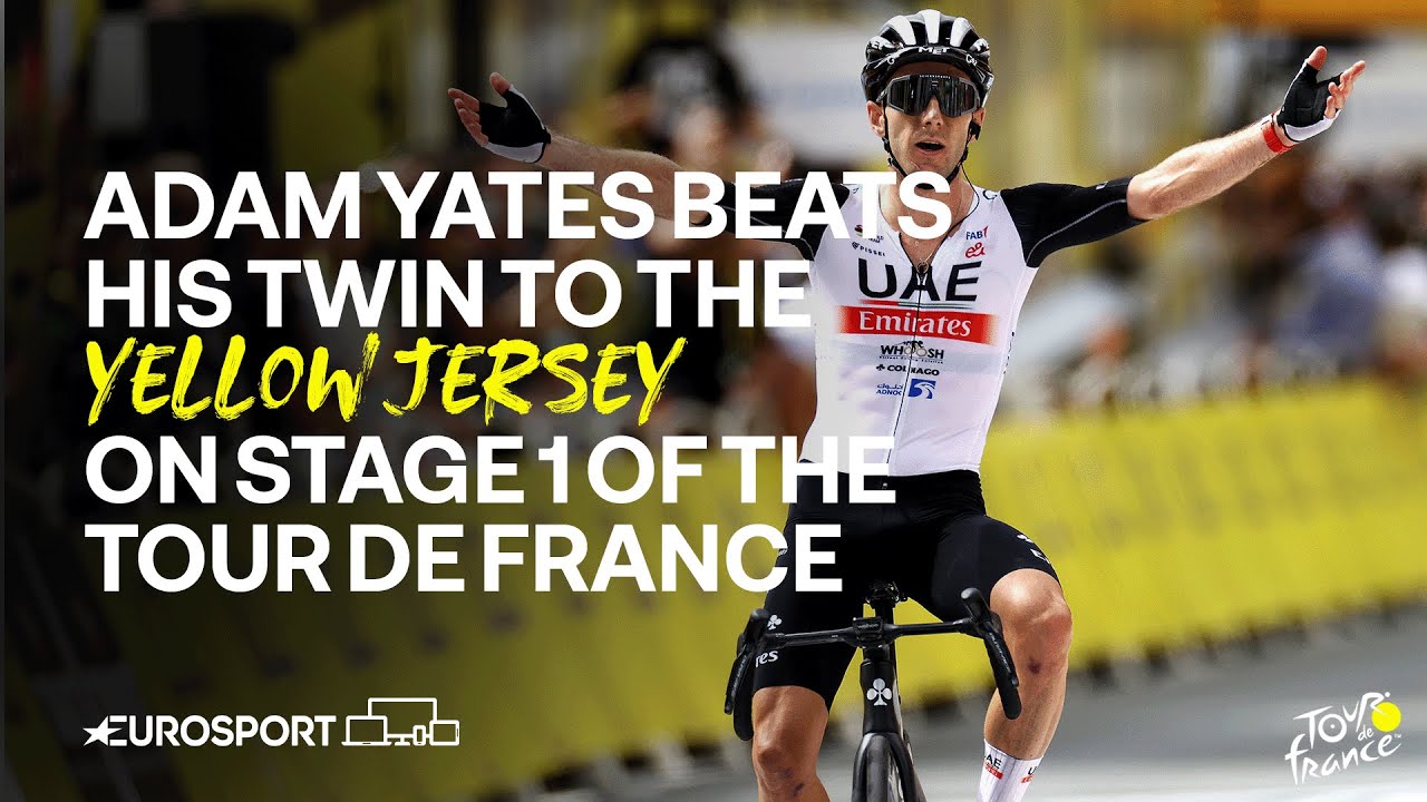 YATES BROTHERS BATTLE FOR THE YELLOW JERSEY 💛 at the Tour De France 🇫🇷 ...
