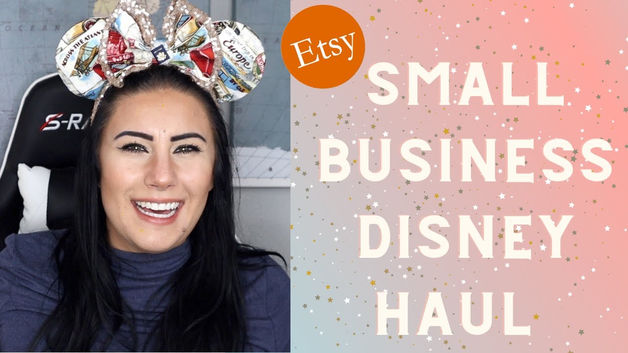 Disney Inspired Small Business Haul - YouTube