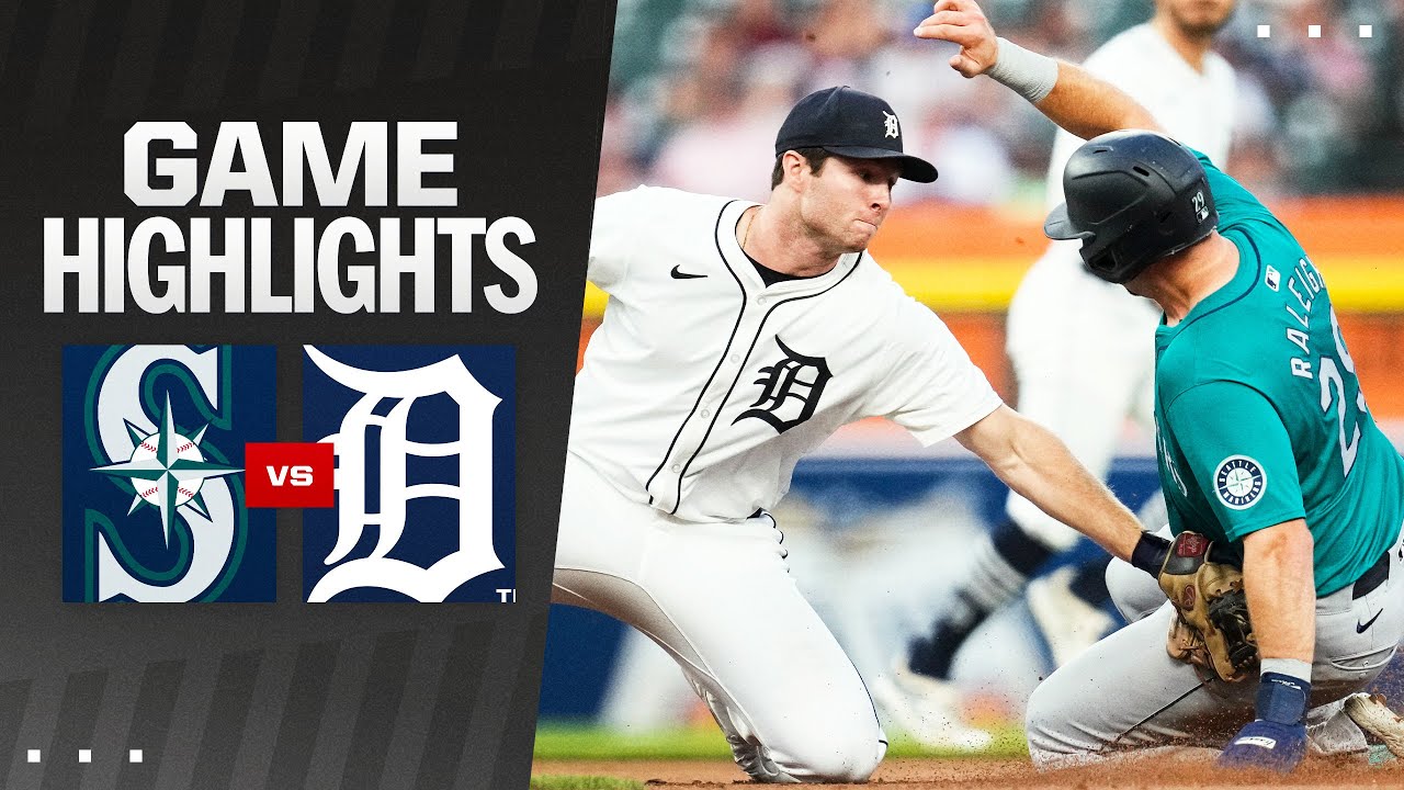 Mariners vs. Tigers Game Highlights (8/14/24) | MLB Highlights - YouTube