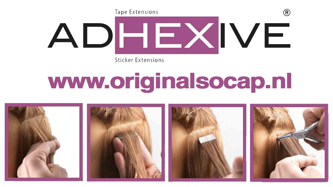 Tape in extensions tutorial cursus Original Socap - YouTube