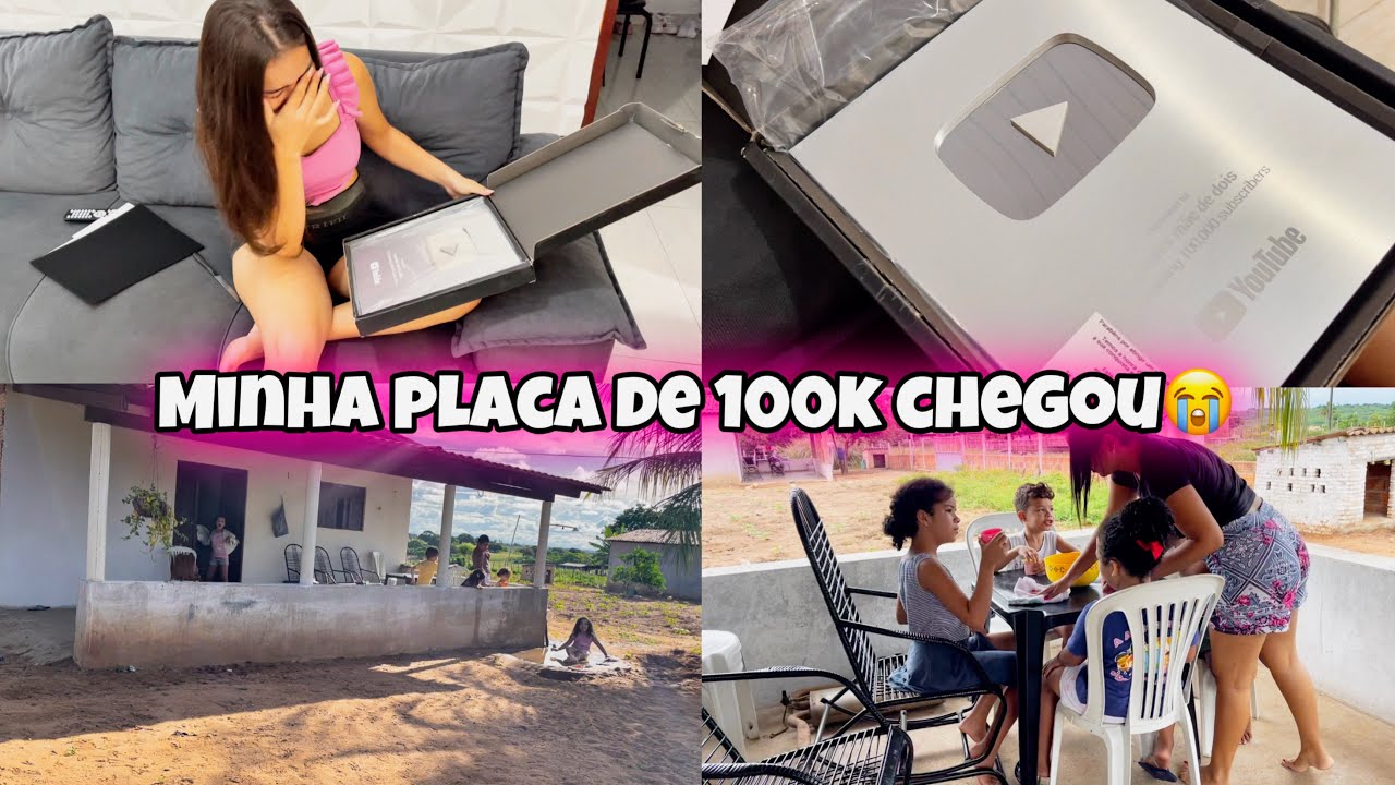 Dormi Na Casa Da Minha IrmÃ Minha Placa De 100 Mil Chegou Youtube
