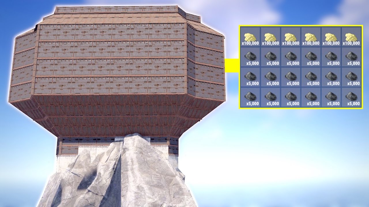 raiding a RARE but HIGHLY PROFITABLE rock formation base. - YouTube