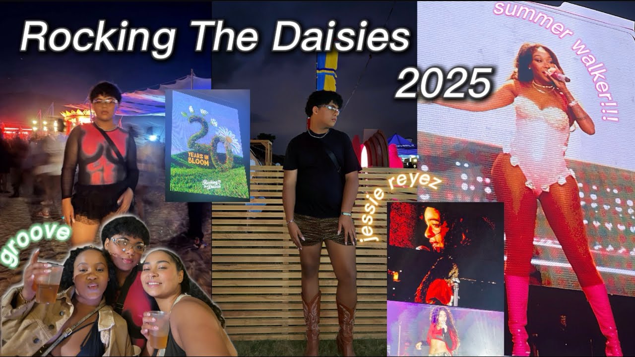 Rocking the Daisies 2025! Vlog | Summer Walker, Jessie Reyez, Groove ...