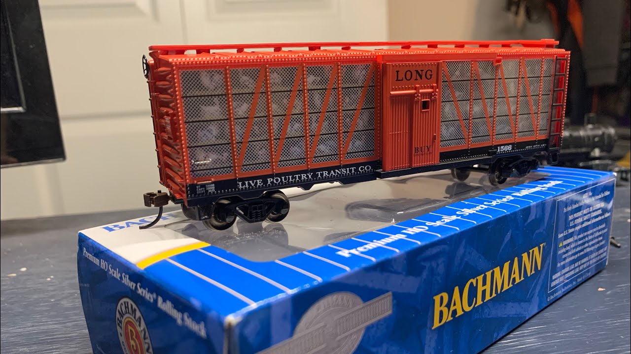 Bachmann 40ft live poultry transport car. Unboxing and review - YouTube