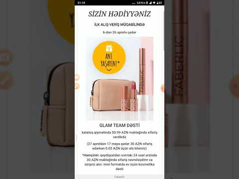 FABERLİC KATALOQ 06/2020 BİRİNCİ ADDIM HƏDİYYƏSİ