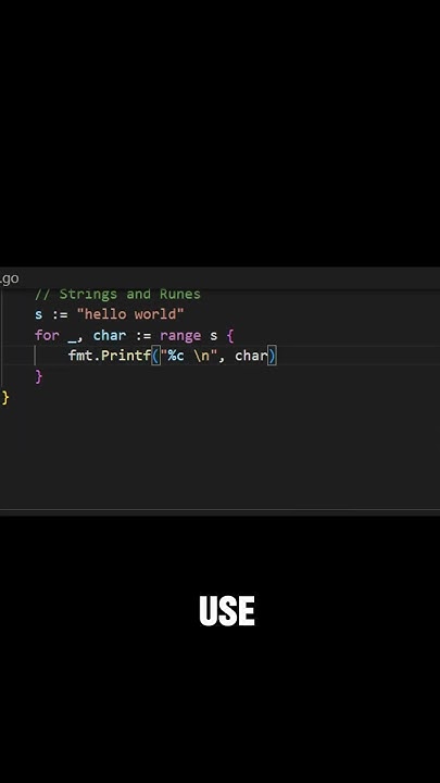 Day 12 of Learning Go - Strings and Runes - YouTube