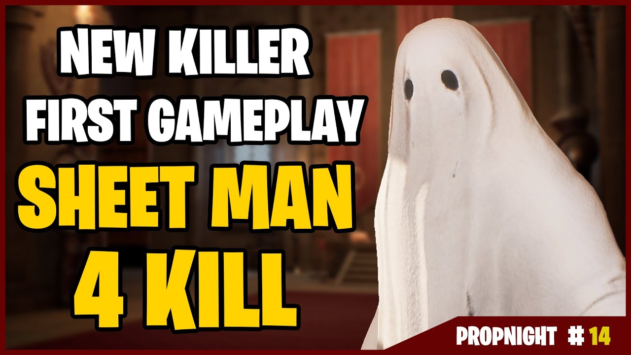 Propnight New Killer Gameplay #14 - NEW KILLER Sheet man Full gameplay ...