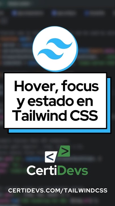 Tailwind CSS hover, focus, estado - YouTube