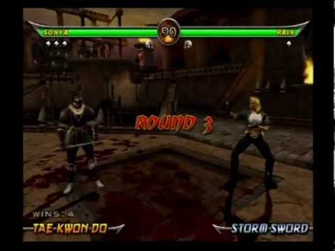 Mortal Kombat Armageddon - Sonya 1/2 - YouTube