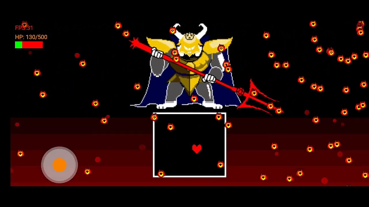 playing battletale (Asgore full boss)#battletale#undertale#gameplay# ...