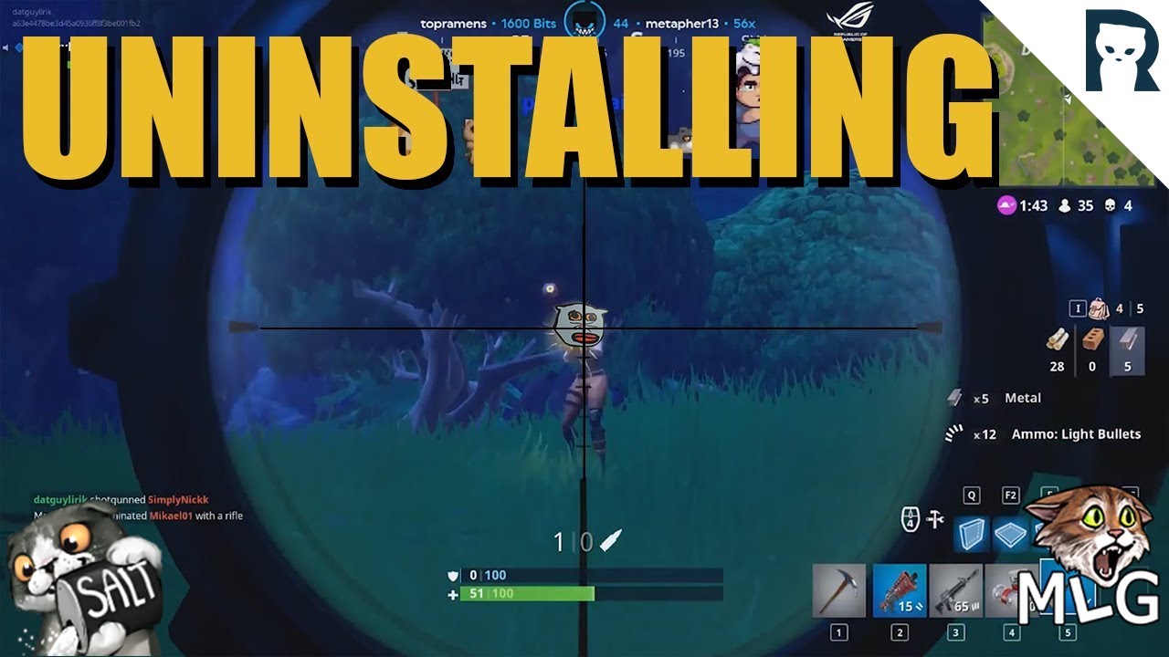 Uninstalling - Lirik Stream Highlights #59 - YouTube