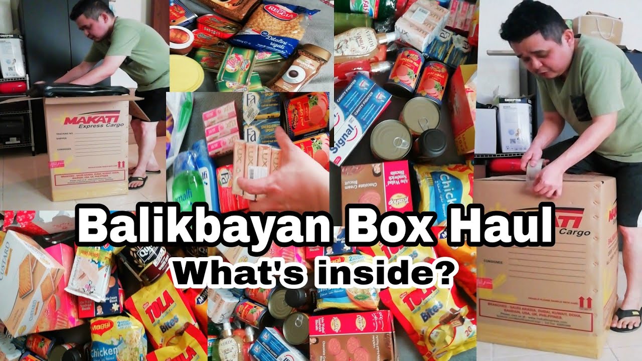 BALIKBAYAN BOX HAUL | What's Inside My Box? Tips And Tricks Kung Paano ...
