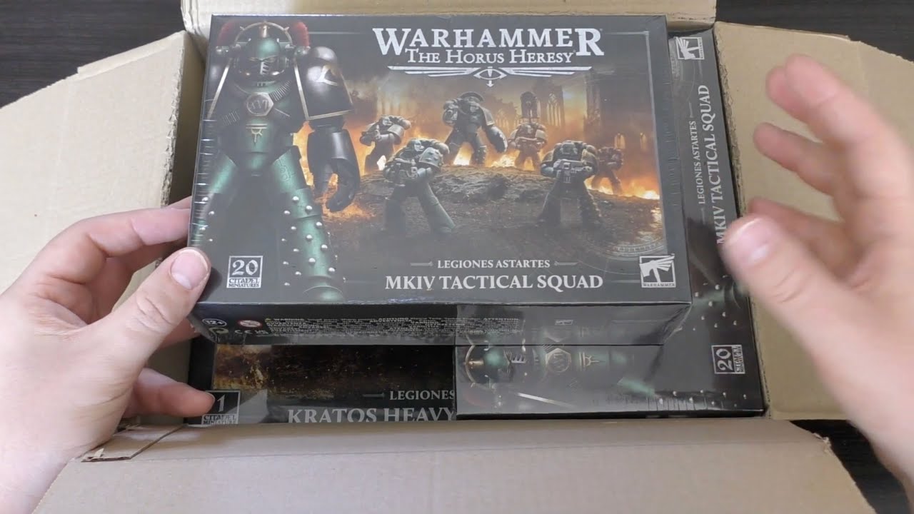 Legiones Astartes - MKIV - Unboxing (HH) - YouTube