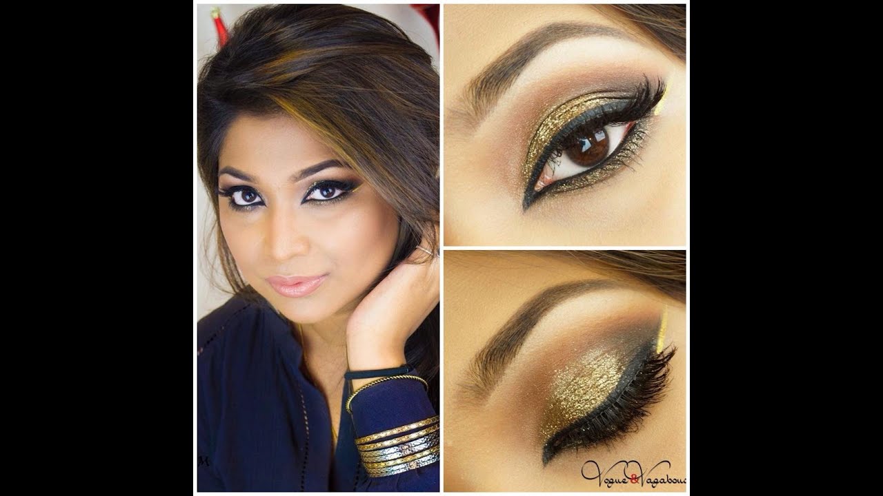 NIGHT TIME GORGEOUS EYE MAKEUP ( Eid special) - YouTube