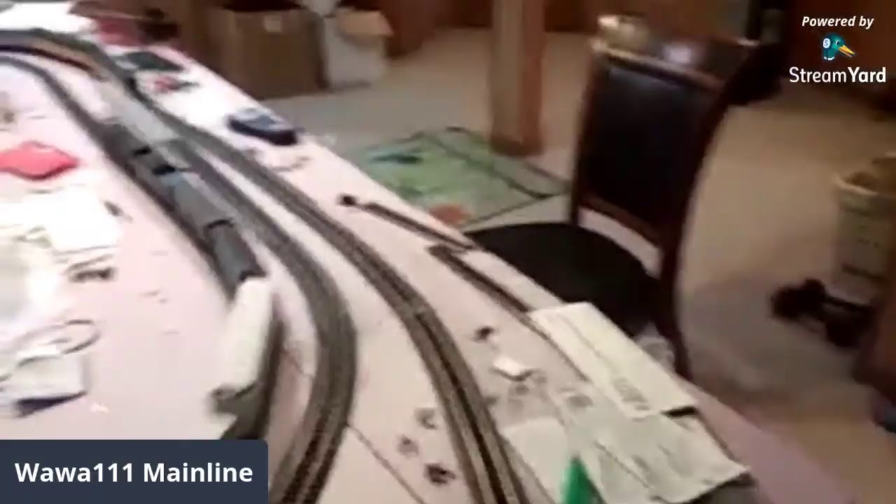 Running ho scale trains live ep 40 - YouTube