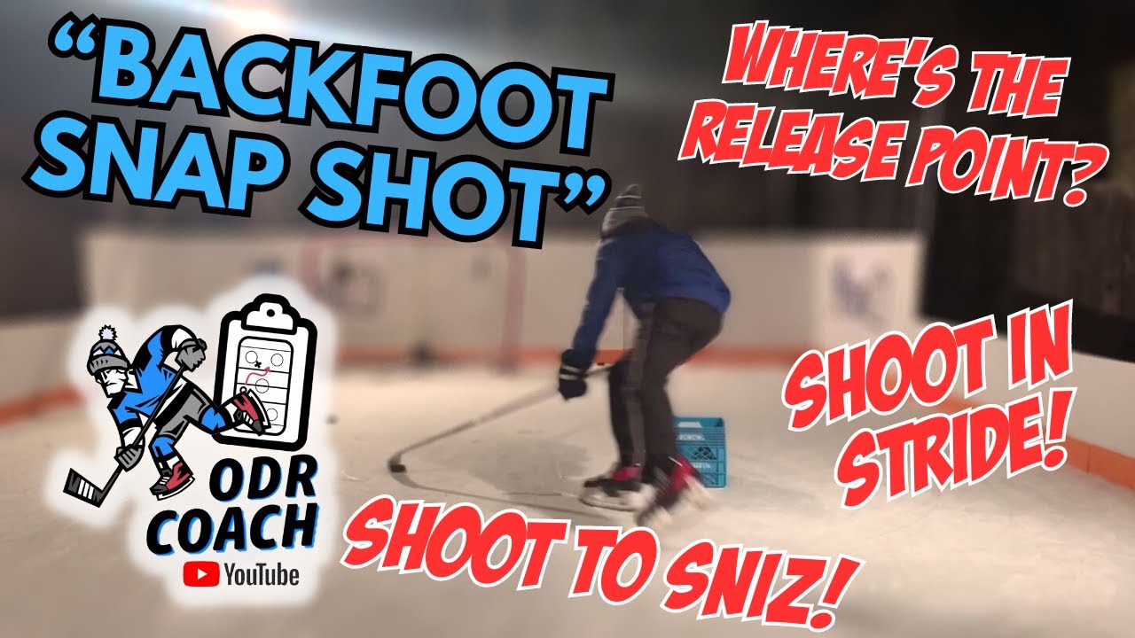 Shoot in Stride with a Backfoot Snap Shot. Toe it in, Load Up and ...