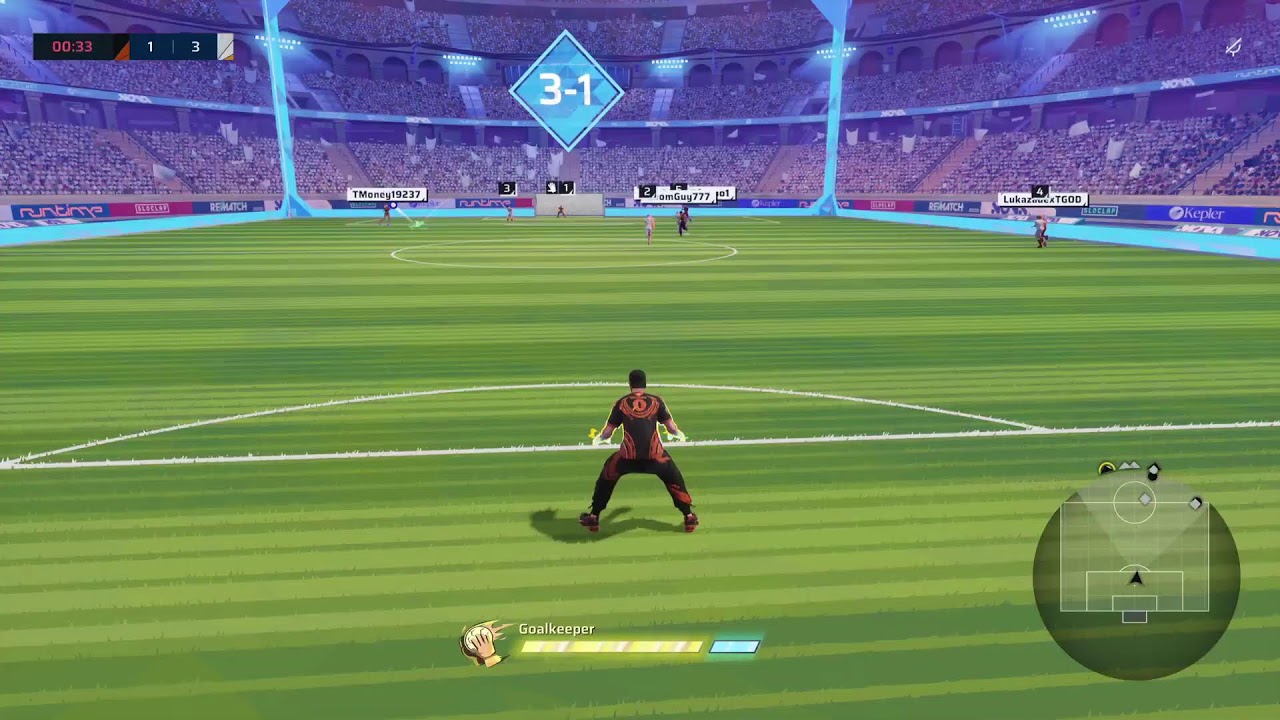 REMATCH Goalkeeper games - YouTube