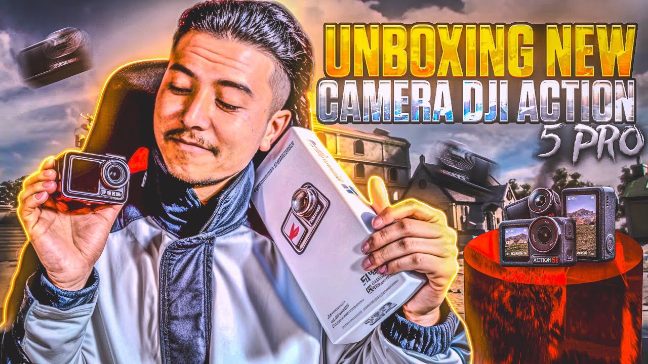DJI OSMO ACTION 5 PRO UNBOXING 😱 REVIEW - YouTube