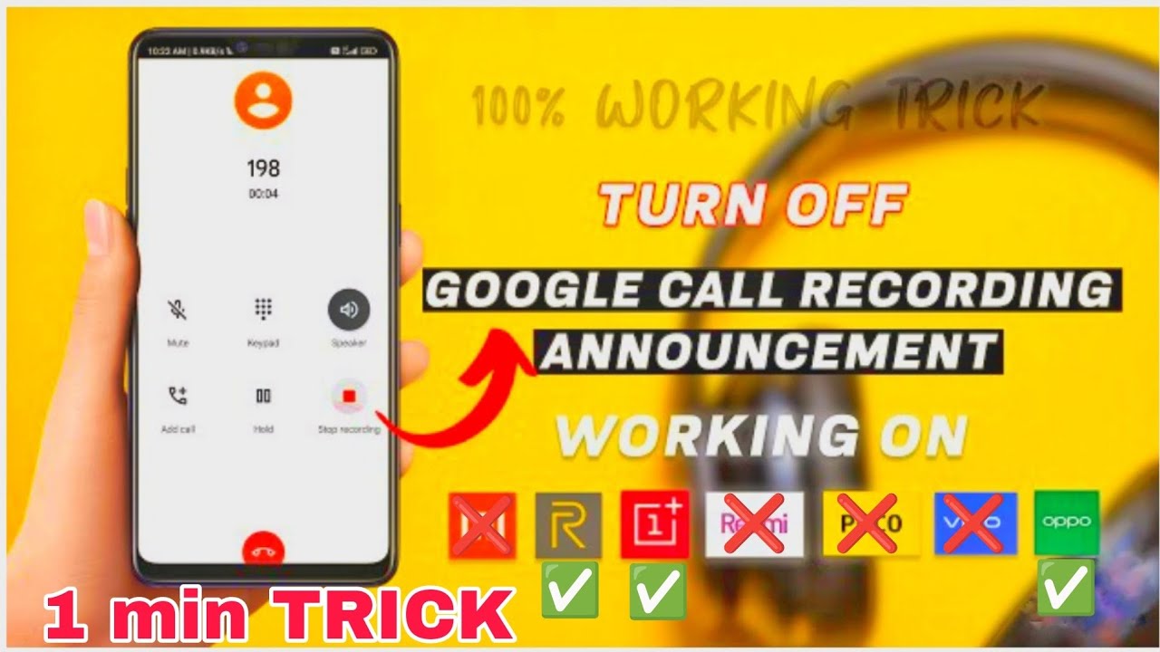 Turn Off GOOGLE Call Recording Announcement Realme OnePlus Oppo Etc turn-off-google-call-recording-announcement-realme-oneplus-oppo-etc