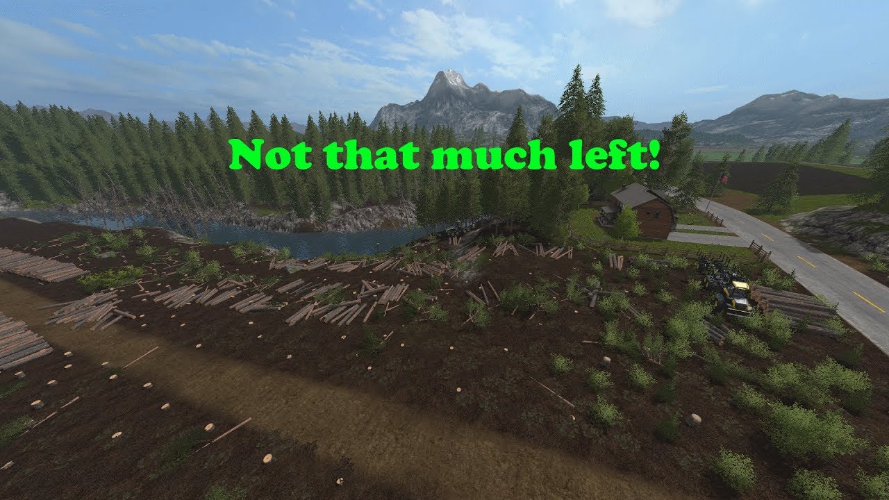 FS17 | Forestry On Pinecreek Hills | Just A Few Loads Left! | Timelapse ...