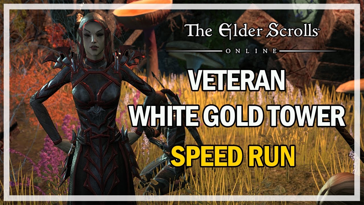 VETERAN WHITE GOLD TOWER SPEED RUN - The Elder Scrolls Online One ...