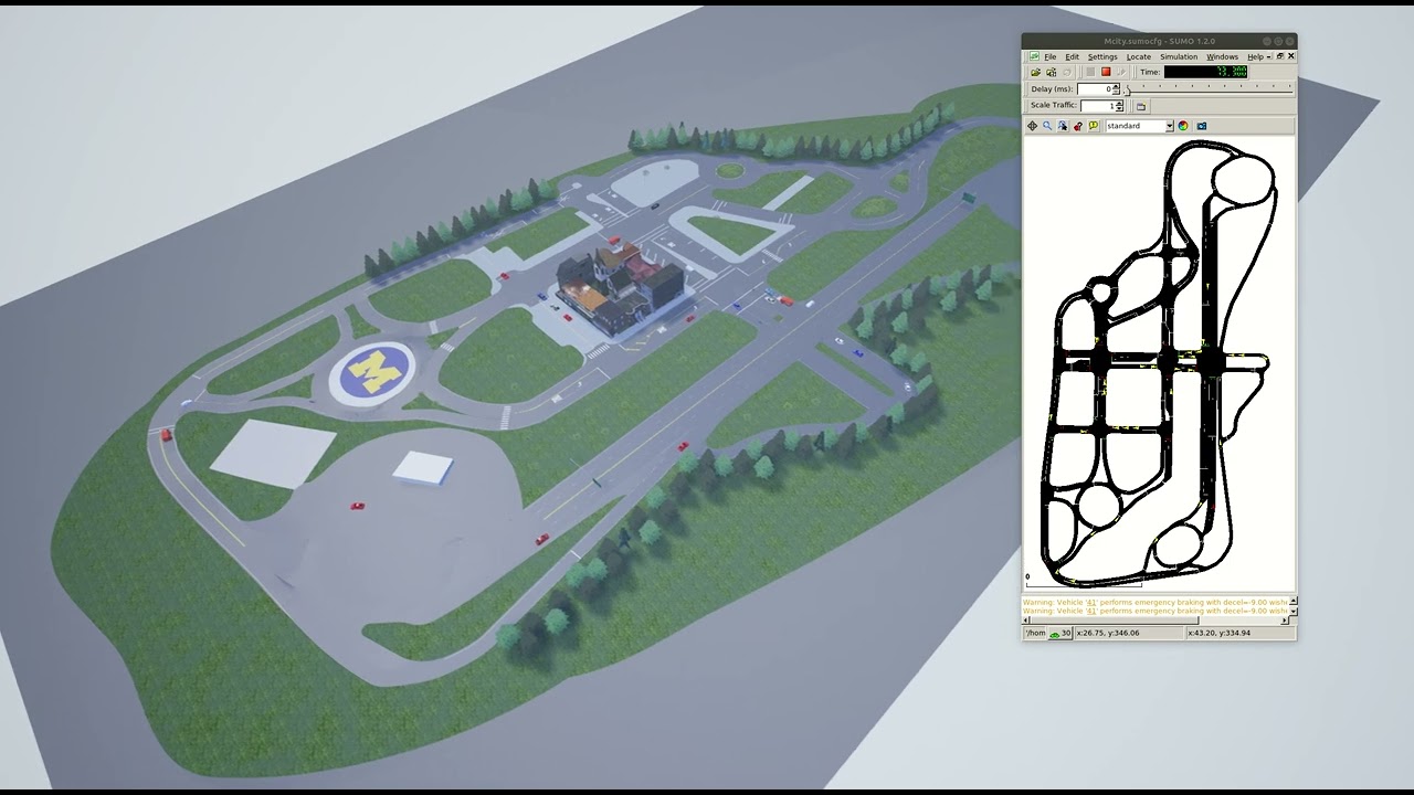 CARLA-SUMO Co-simulation - YouTube