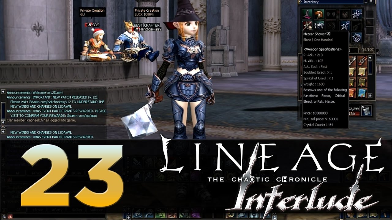 Lineage 2: Interlude - Episode 23 - Should I Sell It - YouTube