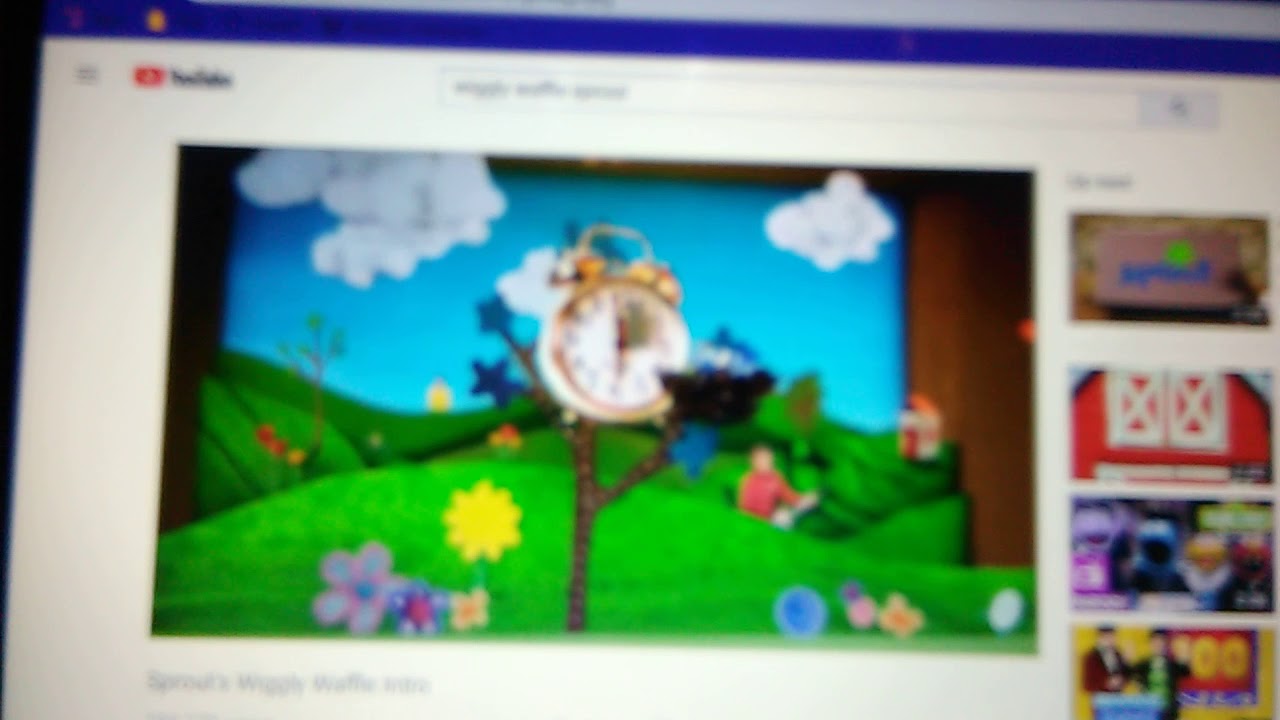 Sprout's Wiggly Waffle intro - YouTube