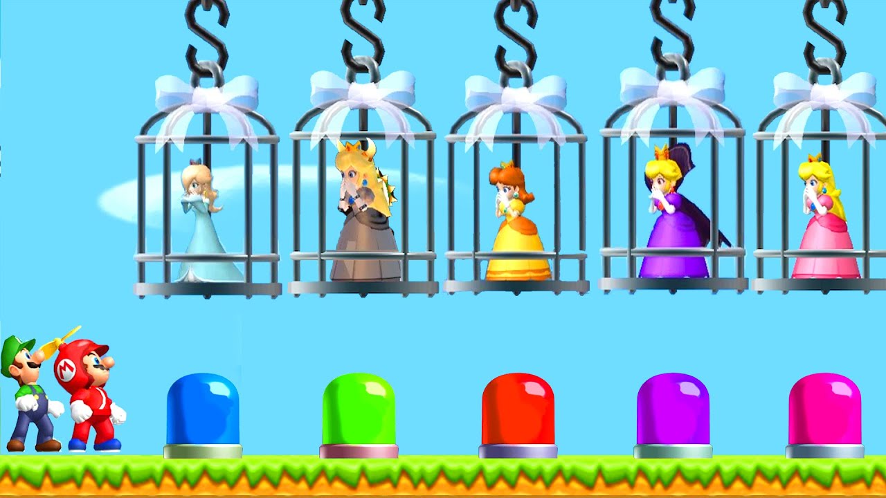 What if Mario can only Save 1x Princess in New Super Mario Bros. Wii ...
