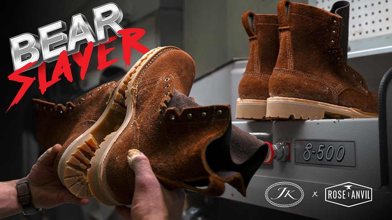 How It's Made - Bear Slayer | JK Boots x Rose Anvil Collab - YouTube