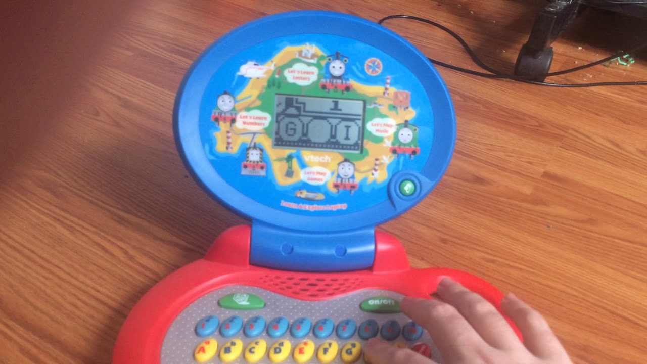 Vtech Thomas The Train Learn & Explore Laptop - YouTube